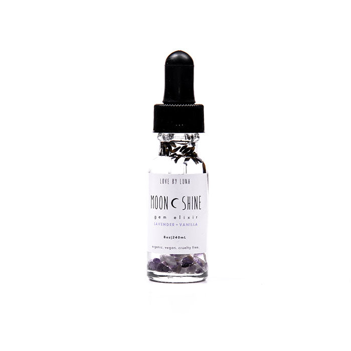 Lavender + Vanilla Moonshine Gem Elixir - Mini Size – Love By Luna