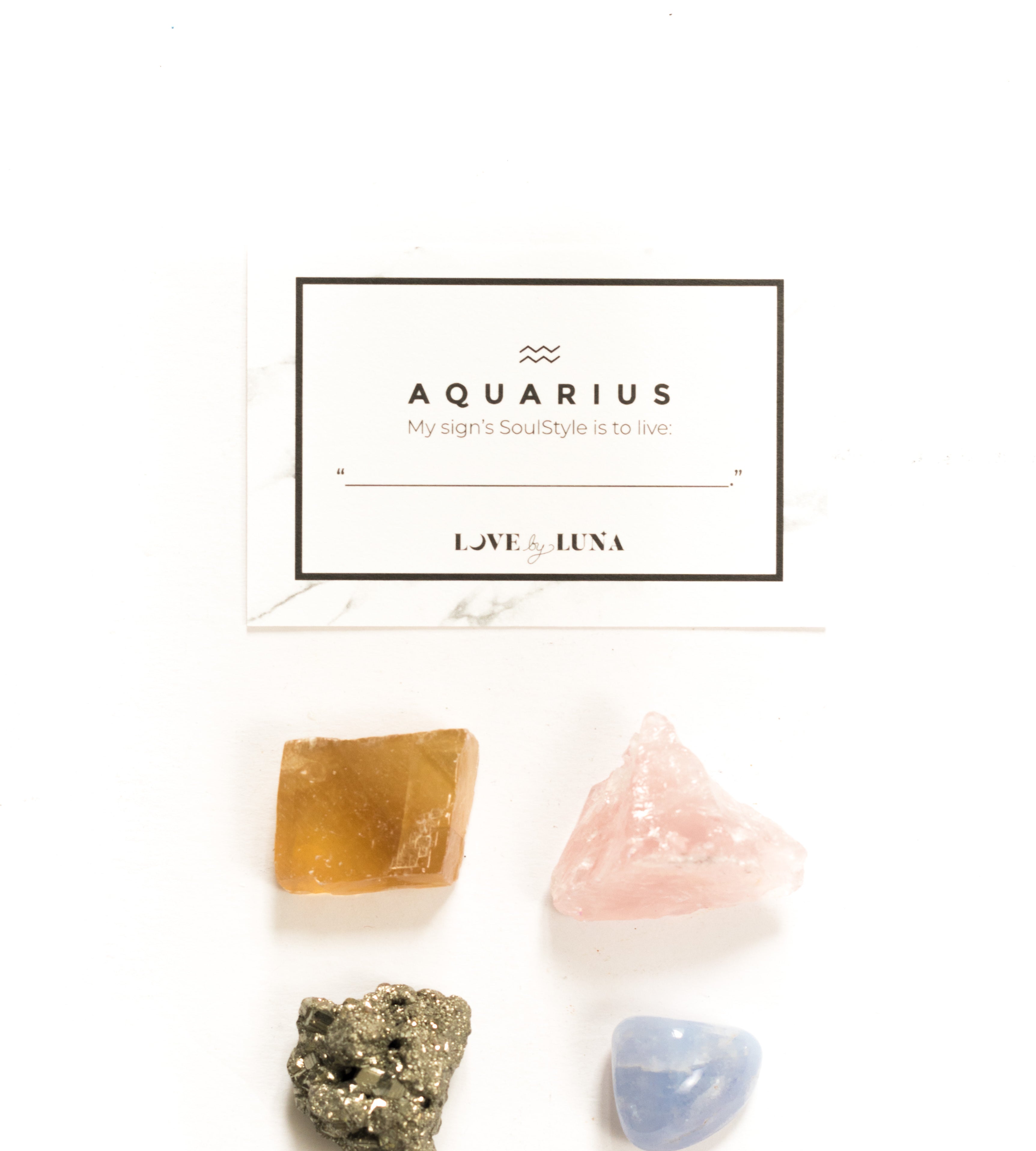 Zodiac Sets – Love By Luna