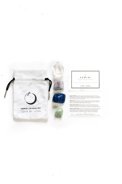 Gemini Crystal Set – Love By Luna
